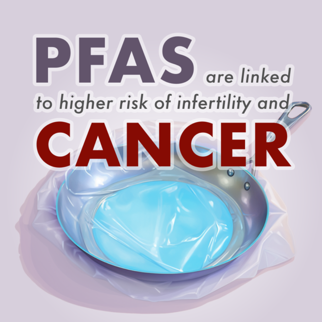 PFAS have been linked to higher risk of cancer and infertility. - ChemSec
